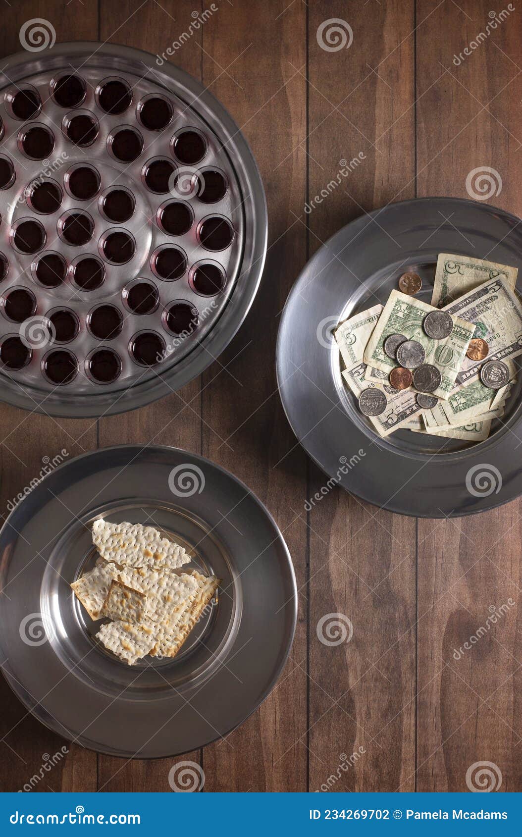 The Communion or Lords Supper with the Offering Stock Photo - Image of ...