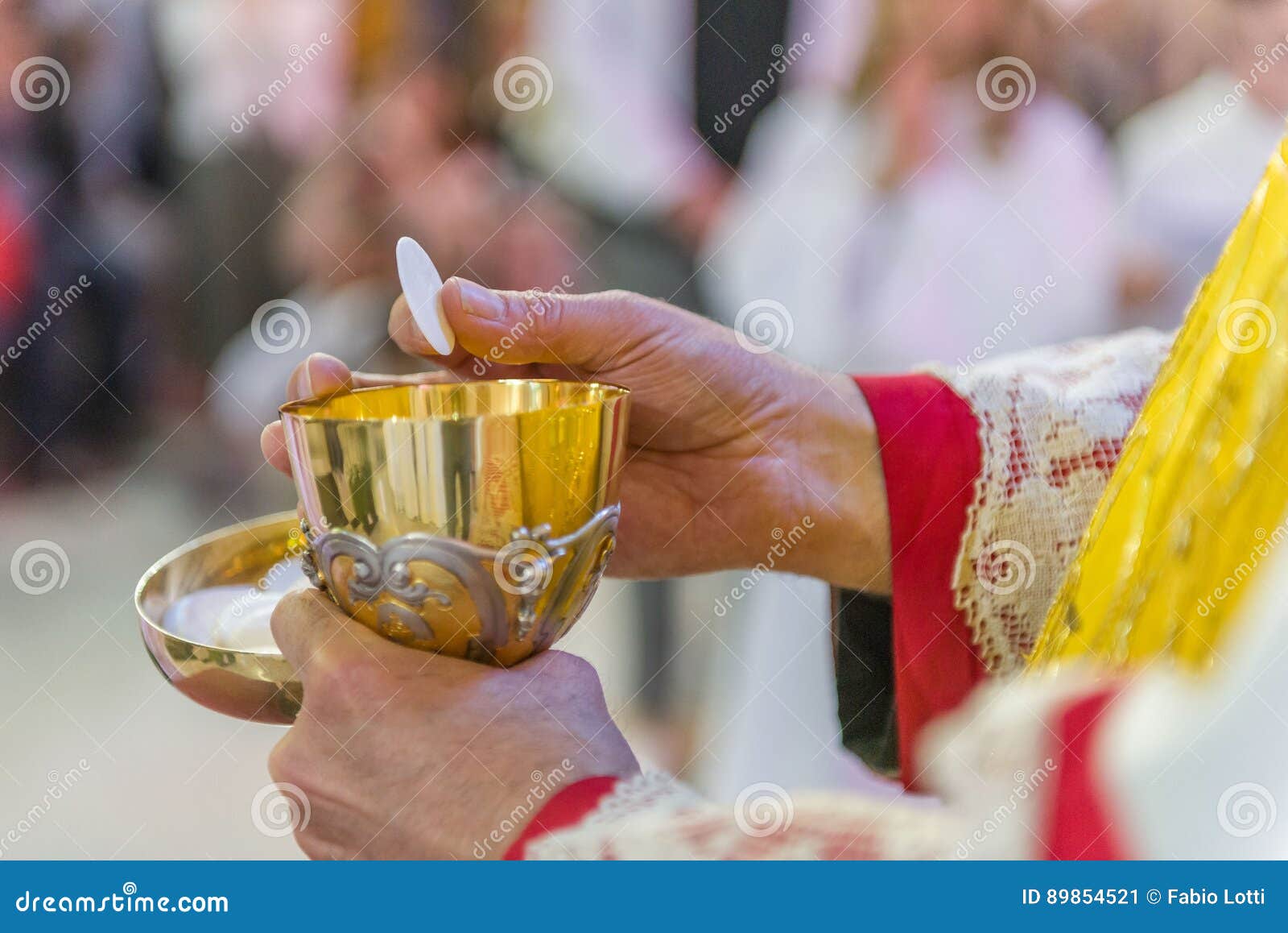 Communion Rite stock image. Image of holy, religious - 89854521