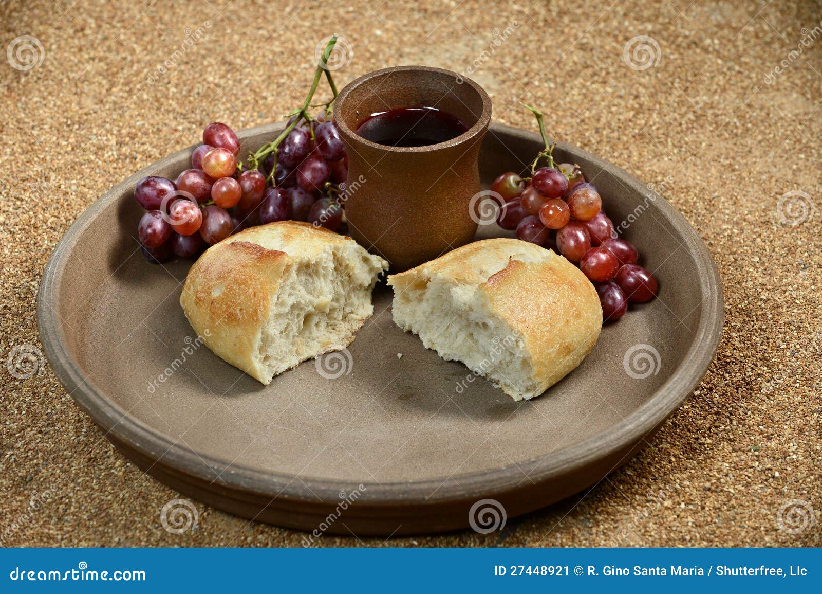 Communion Symbols stock image. Image of bread, sacrament - 27448921