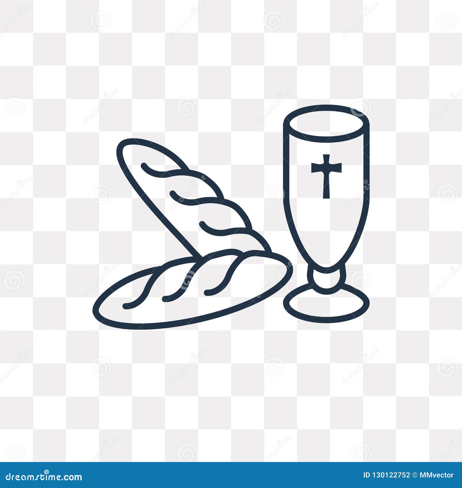 Holy Communion Cartoon Vector | CartoonDealer.com #16487311