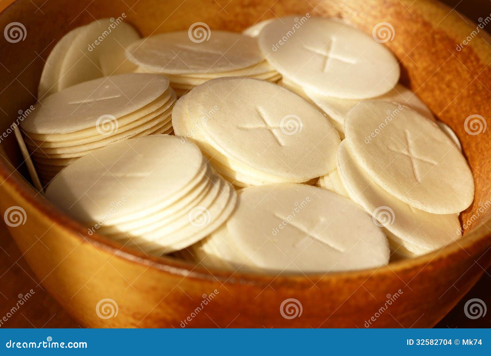 Communion waffers stock photo. Image of spirituality - 32582704