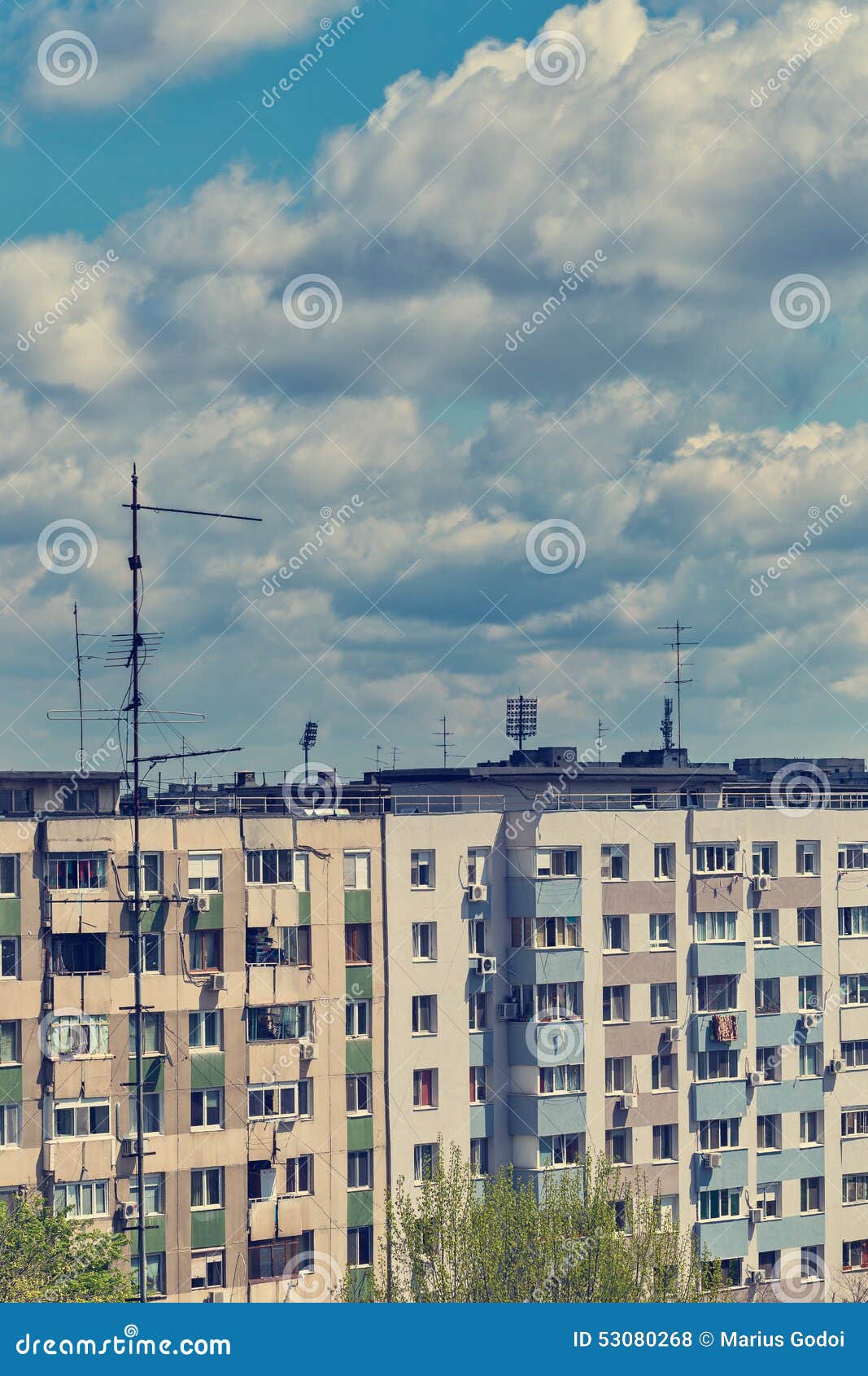 Communism blocks stock photo. Image of conditioning, architecture ...