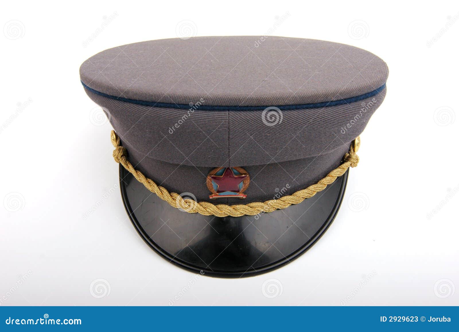 Communist cap stock image. Image of commander, uniform - 2929623