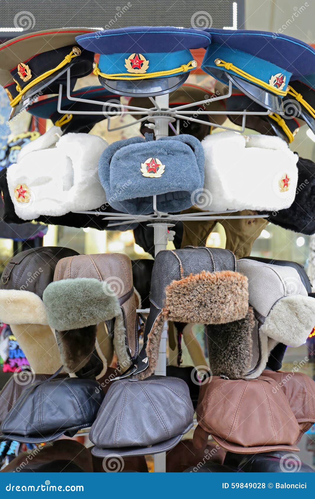 Communist Hats stock photo. Image of hammer, symbol, souvenir - 59849028