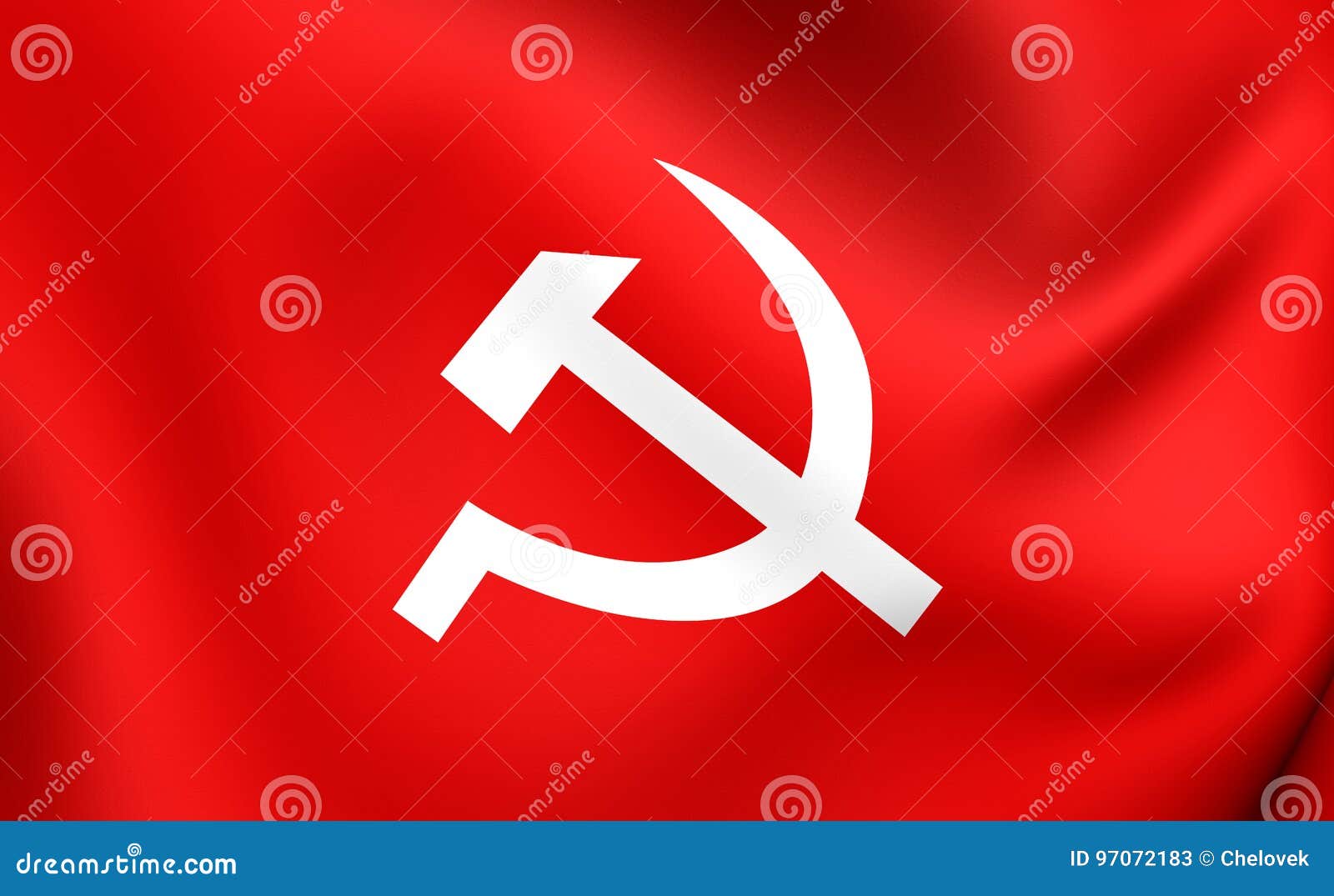 Communist Party Of Nepal Flag Stock Image | CartoonDealer.com #97072183