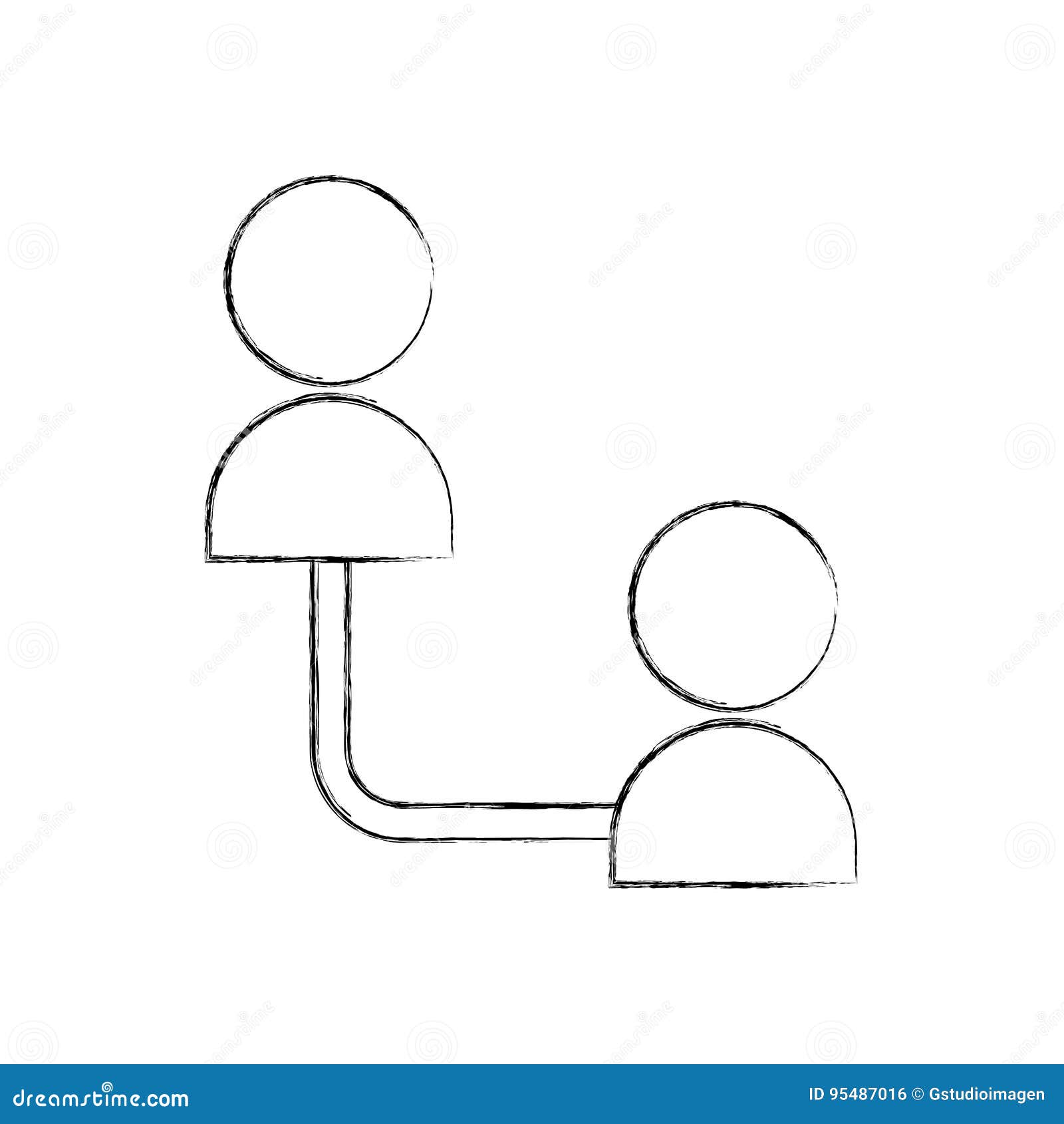 Community Avatars Isolated Icon Stock Vector - Illustration of human ...