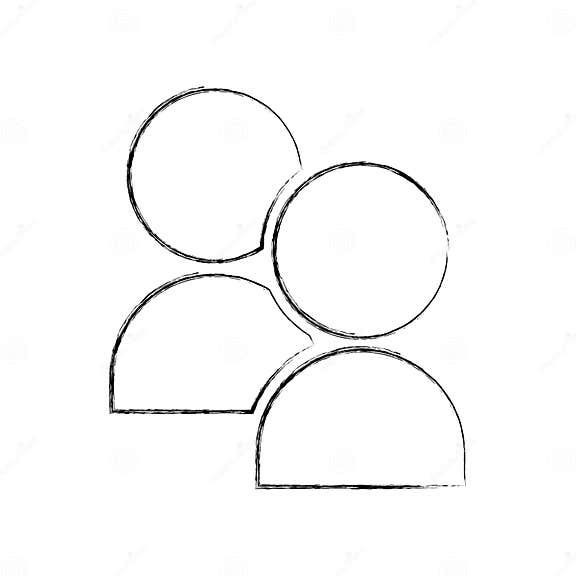 Community Avatars Isolated Icon Stock Vector - Illustration of profile ...