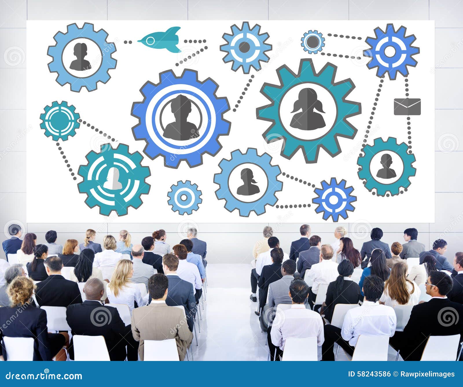 Community Business Team Partnership Collaboration Support Concep Stock ...