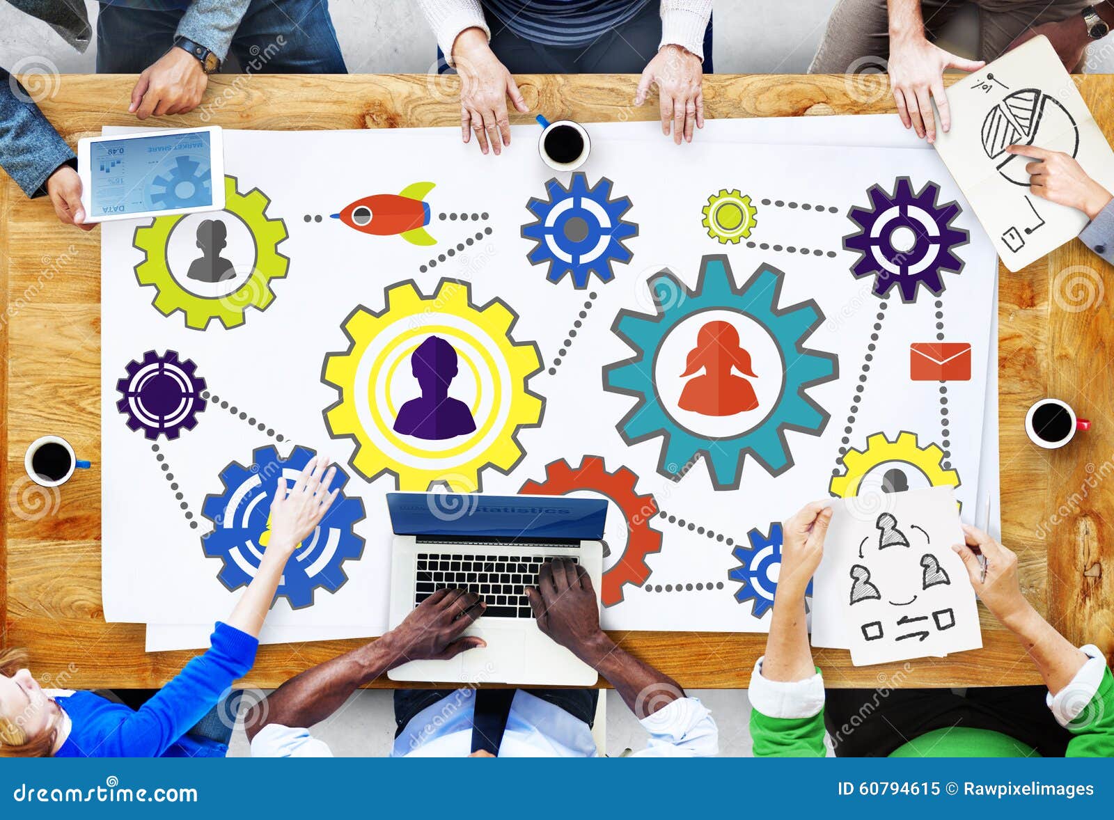 Community Business Team Partnership Collaboration Support Concep Stock ...