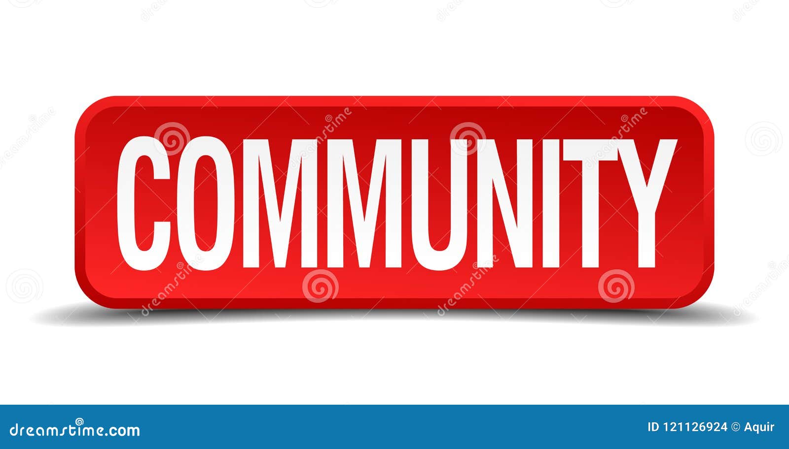 Community button stock vector. Illustration of square - 121126924
