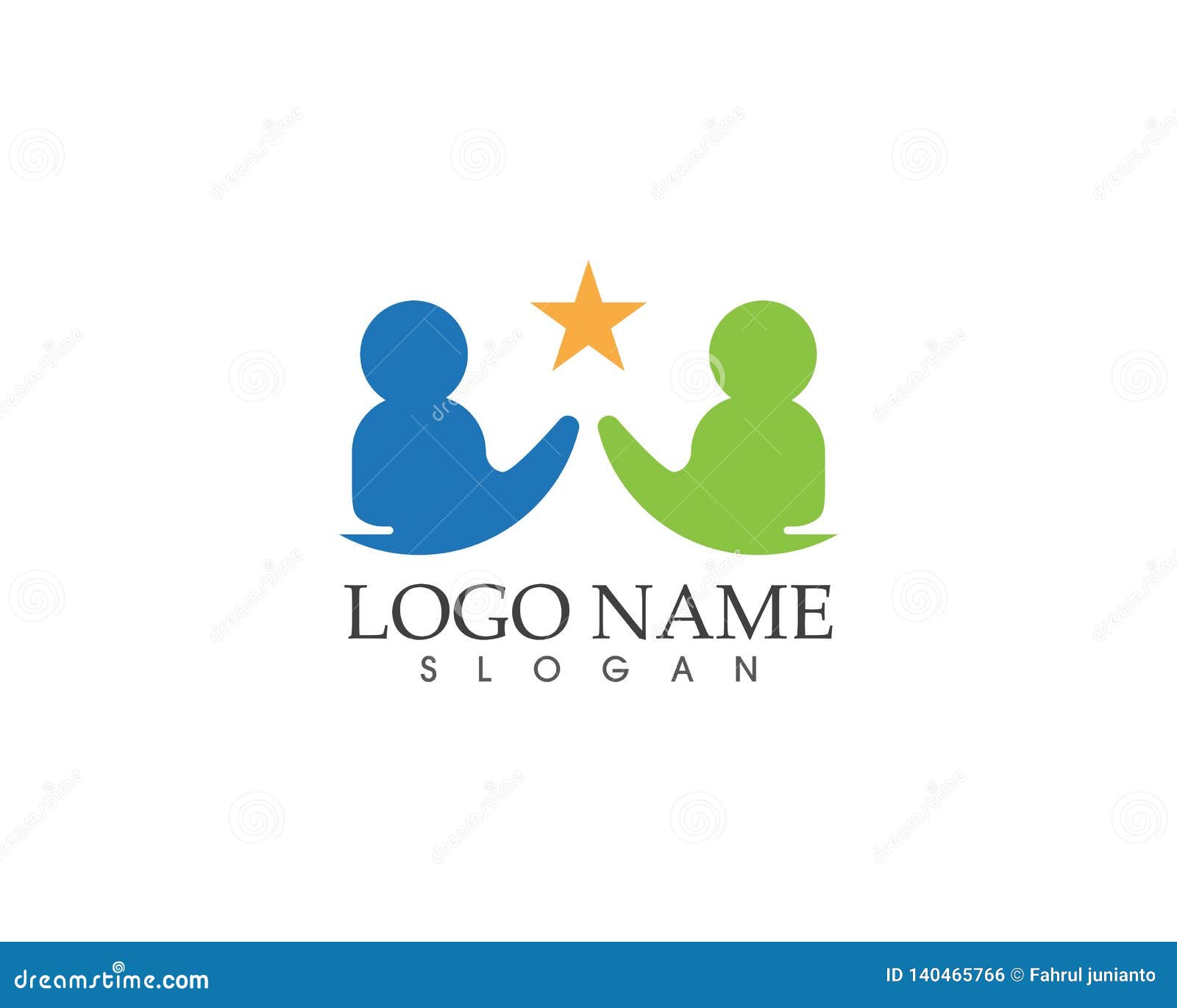 Community Care Health Logo Template Stock Vector - Illustration of ...