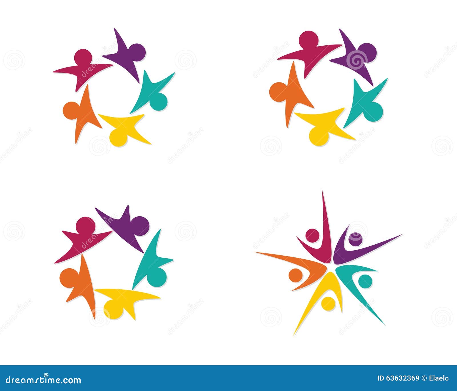 Community Care Logo stock vector. Illustration of colorful - 63632369