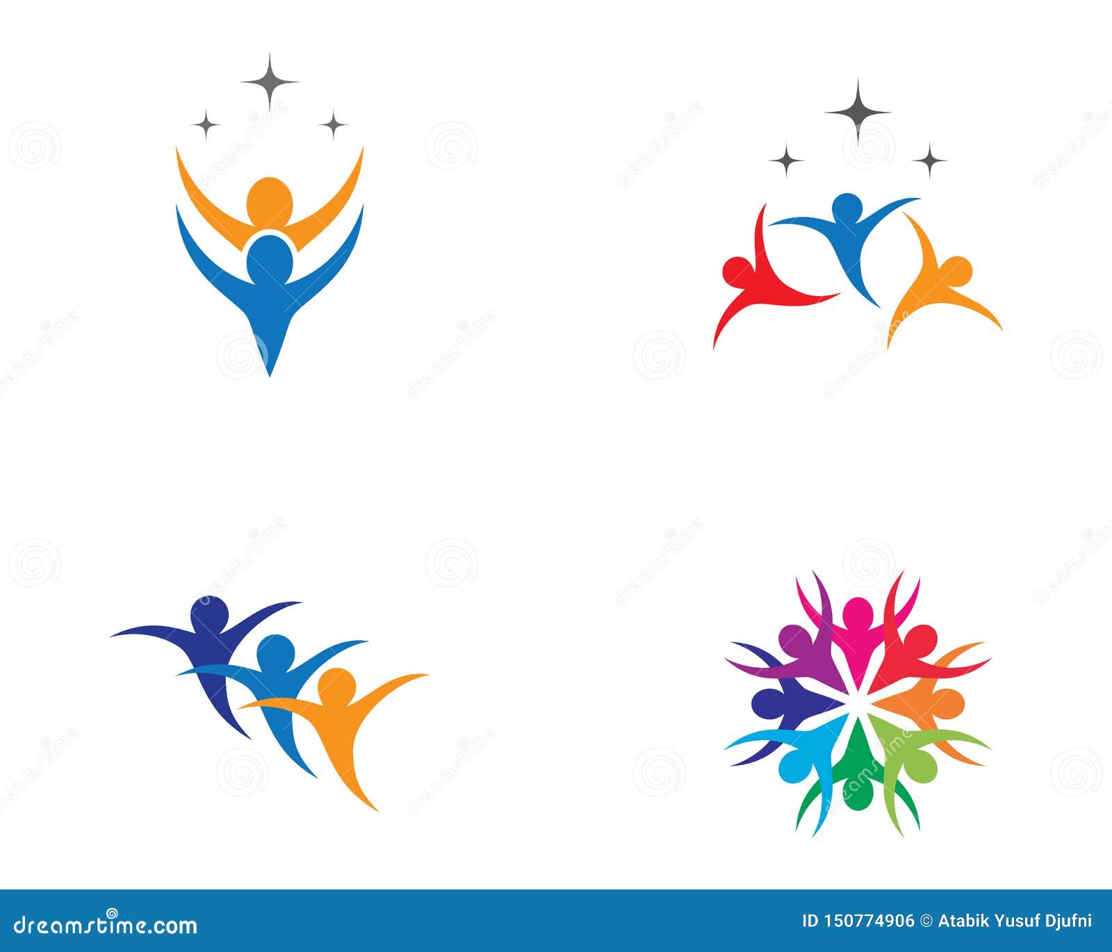 Community Care Symbol Illustration Design Stock Vector - Illustration ...