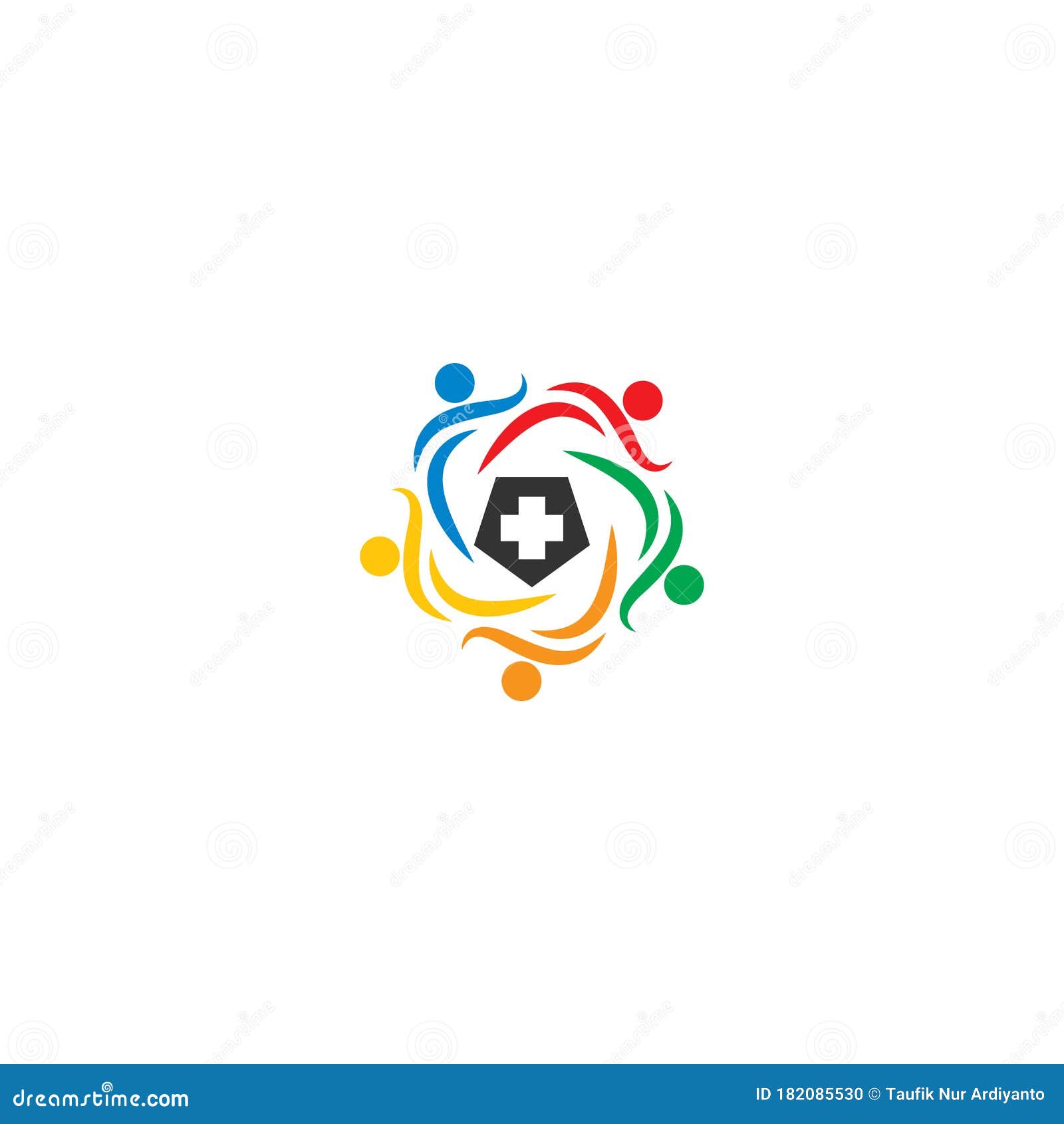 Community Care, Teamwork Concept Logo Stock Vector - Illustration of ...