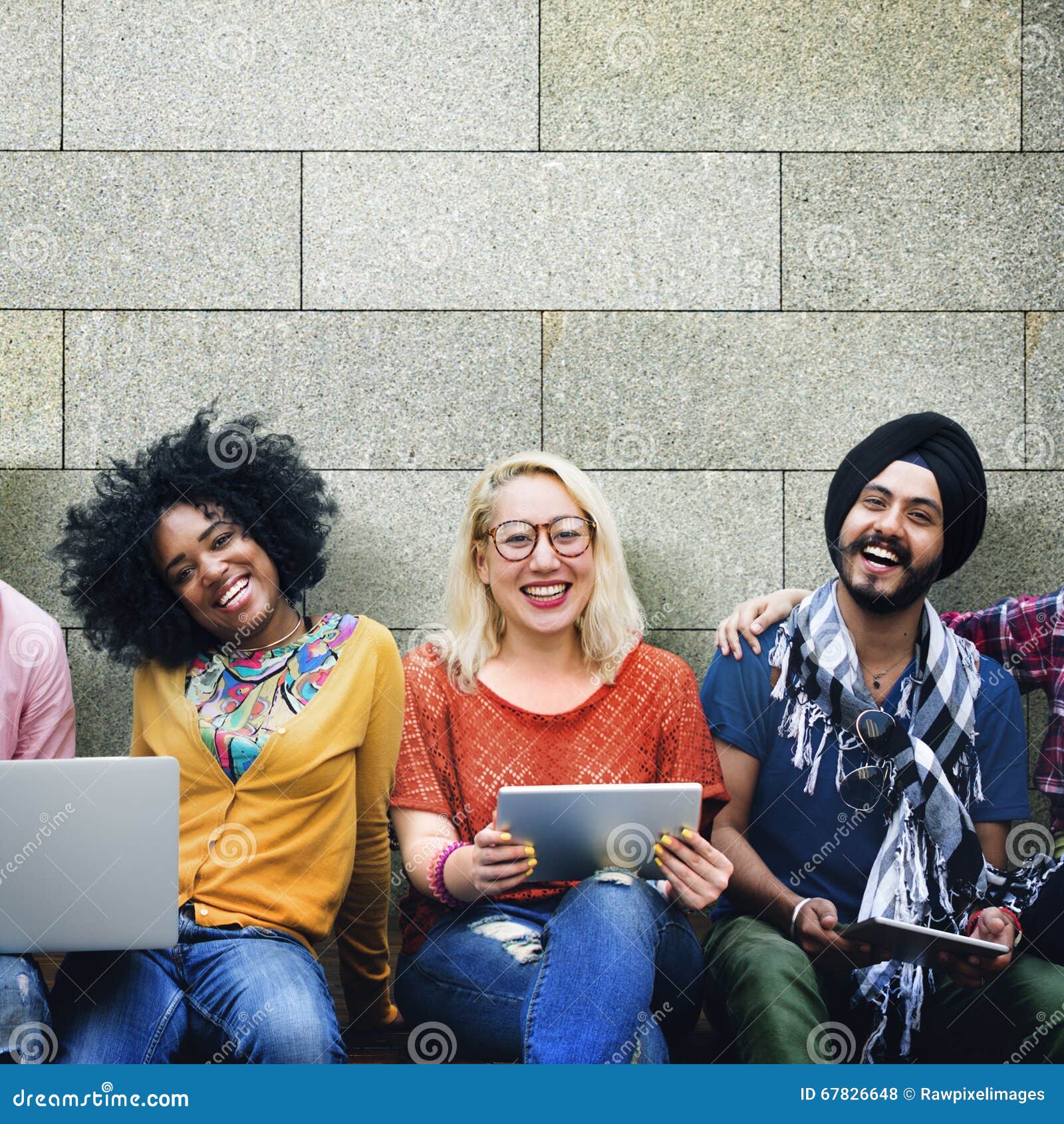 Community Copy Space Diverse Ethnic Teenage Team Concept Stock Photo ...