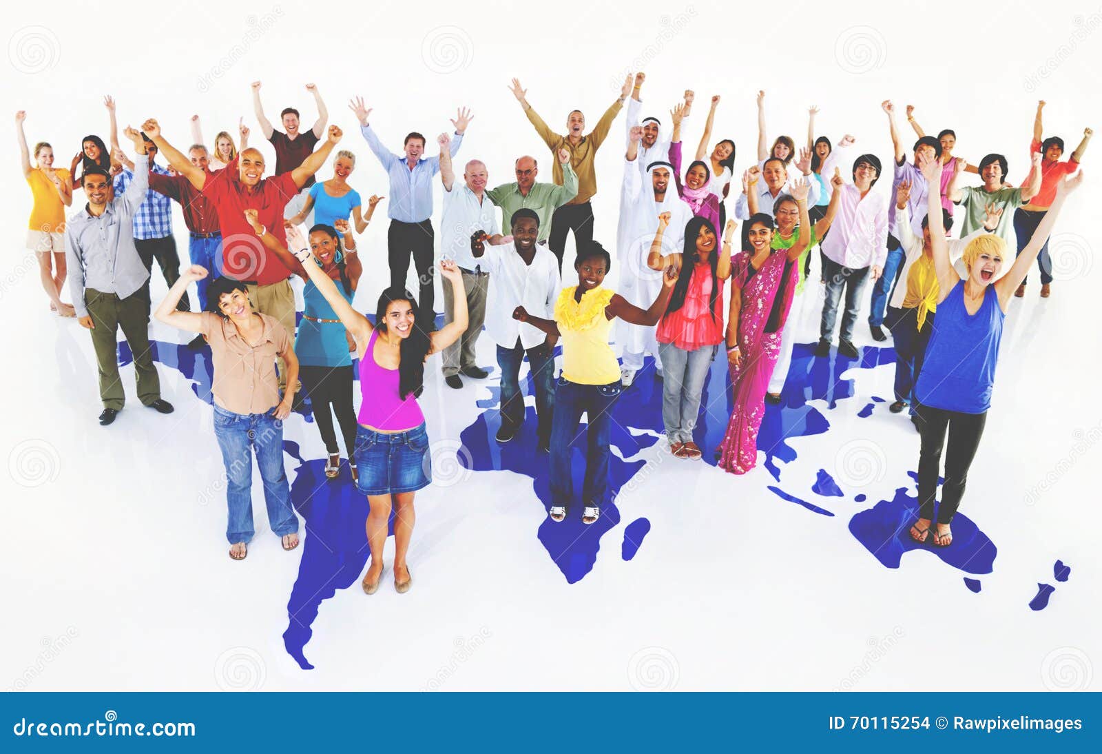 Community Friendship Global Communication Unity Concept Stock Photo ...