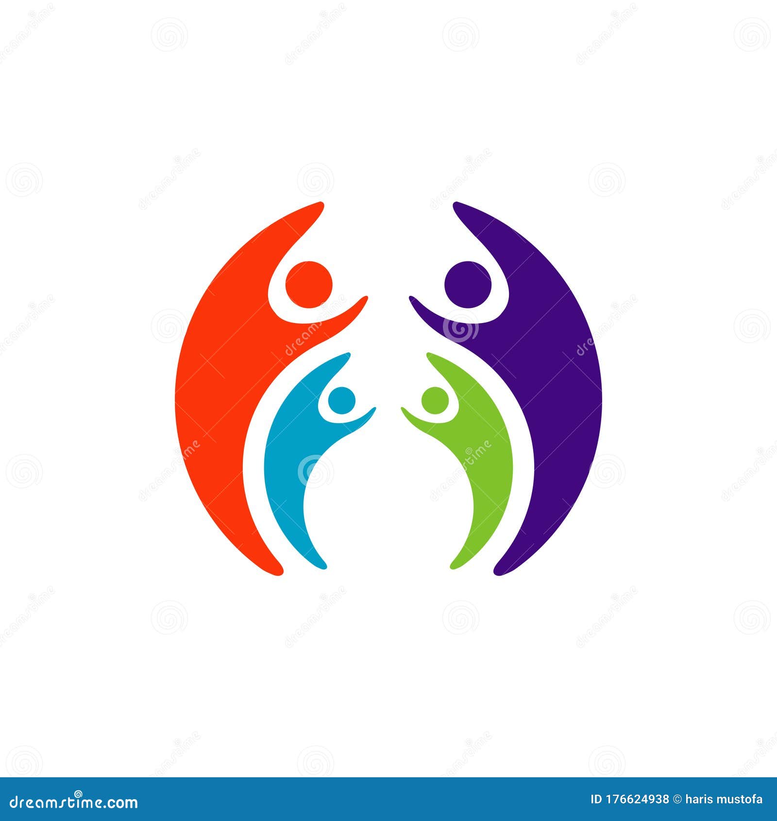 Community Graphic Design Template Vector Isolated Stock Illustration ...