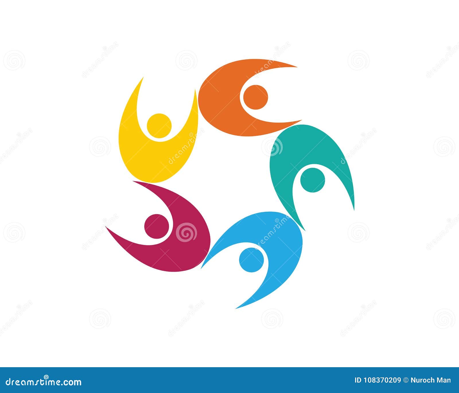 Community Group Care Logos Symbols and Icons Stock Vector ...