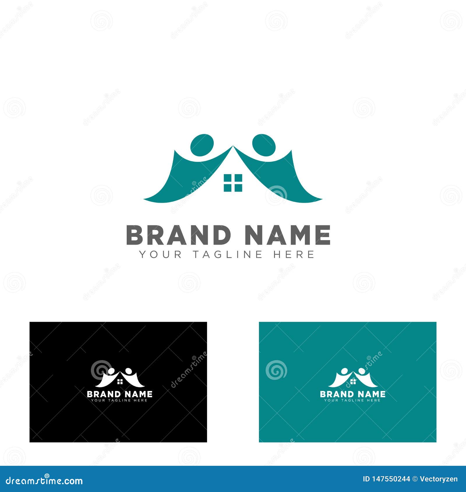 Community Group Logo Design Template Vector Illustration Stock Vector ...