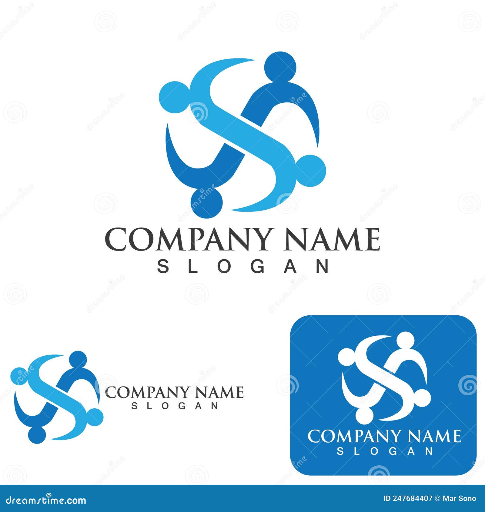 Community Group Logo, Network and Social Icon Stock Vector ...