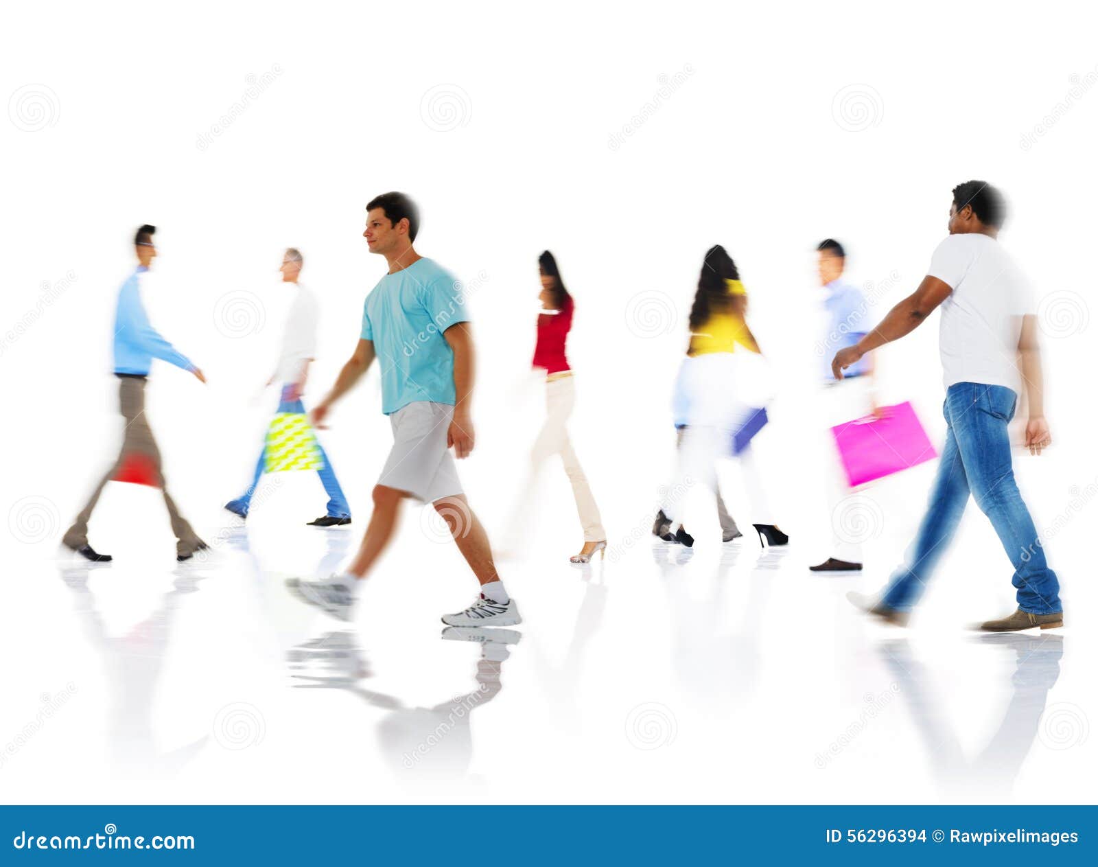 Community Group of People Buying Shopping Concept Stock Photo - Image ...