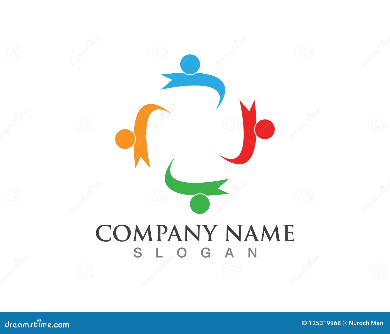 Community Group People Logos Stock Vector - Illustration of move, care ...