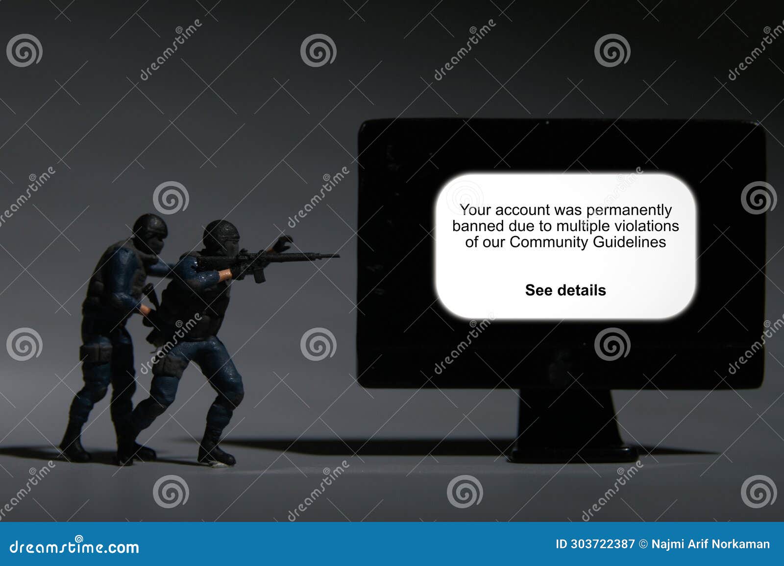 Community Guidelines Message Stock Image - Image of button, linear ...