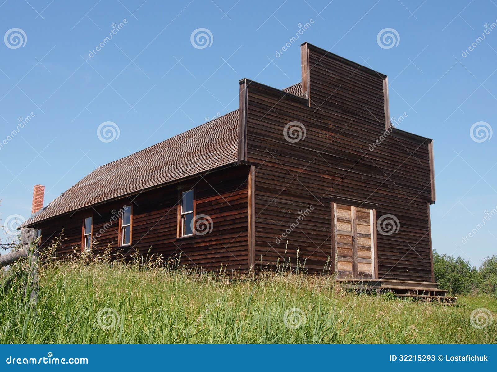 Community Hall at Ukranian Village Stock Image - Image of ukranian ...