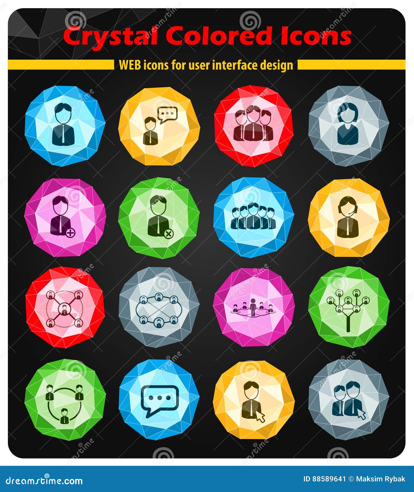 Community icon set stock illustration. Illustration of concept - 88589641