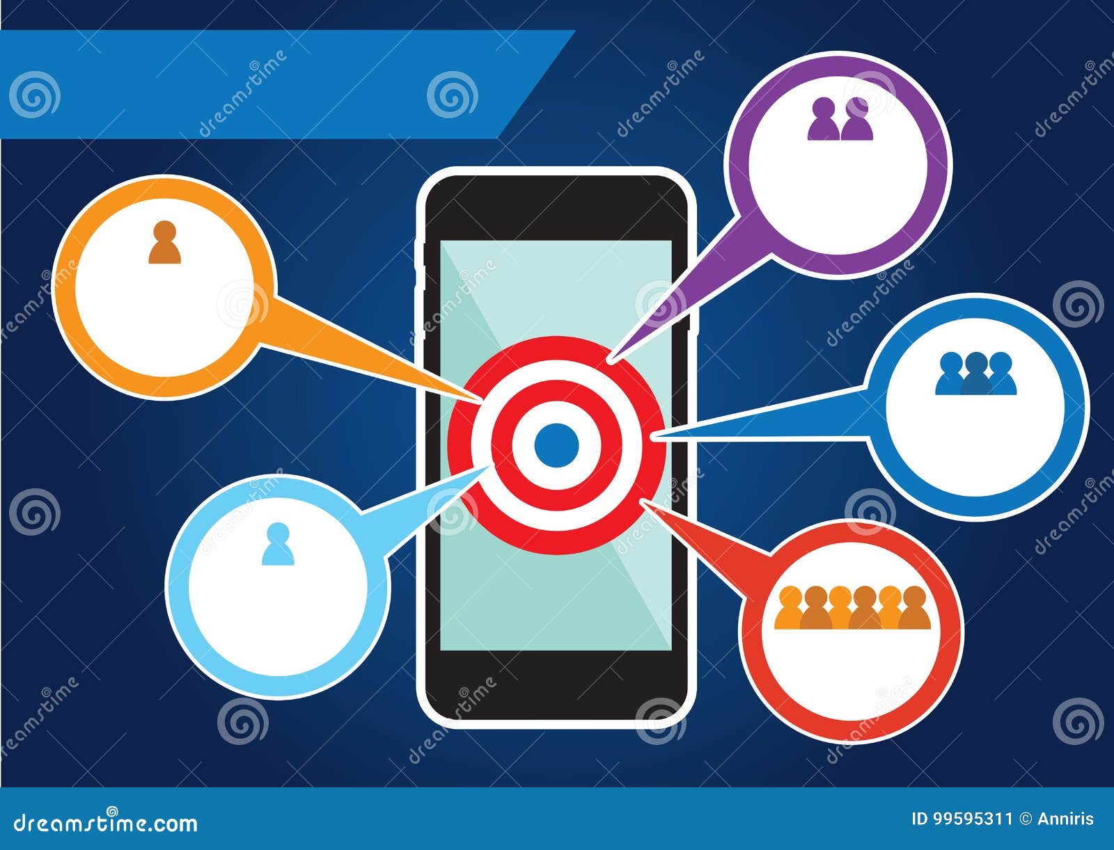 Community info stock vector. Illustration of mute, internet - 99595311