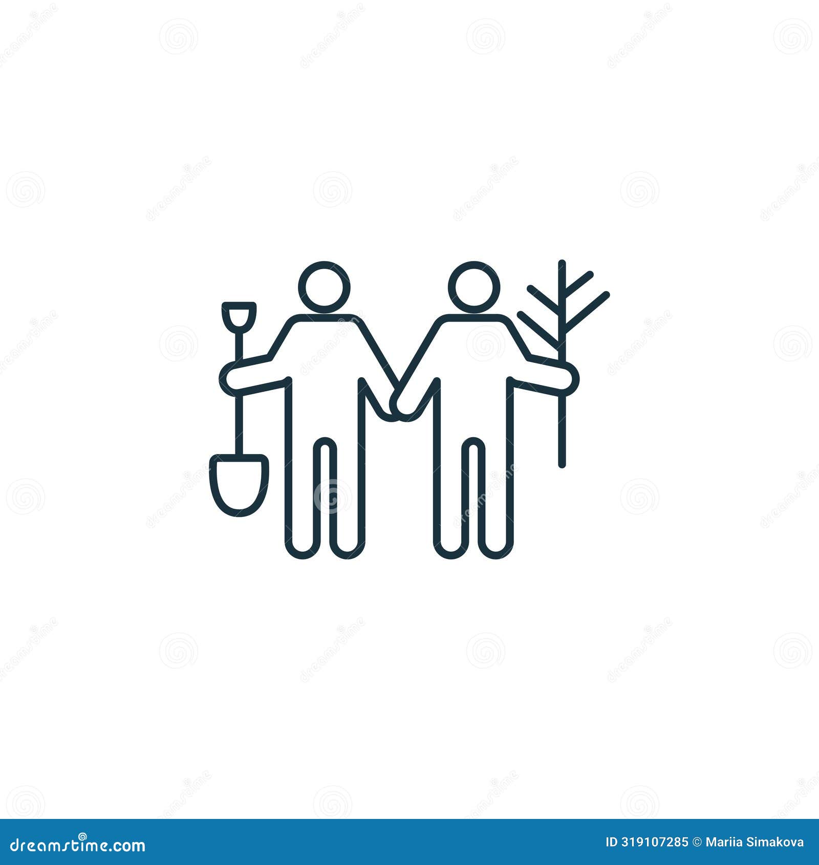 Community Involvement Icon. Monochrome Simple Social Responsibility ...