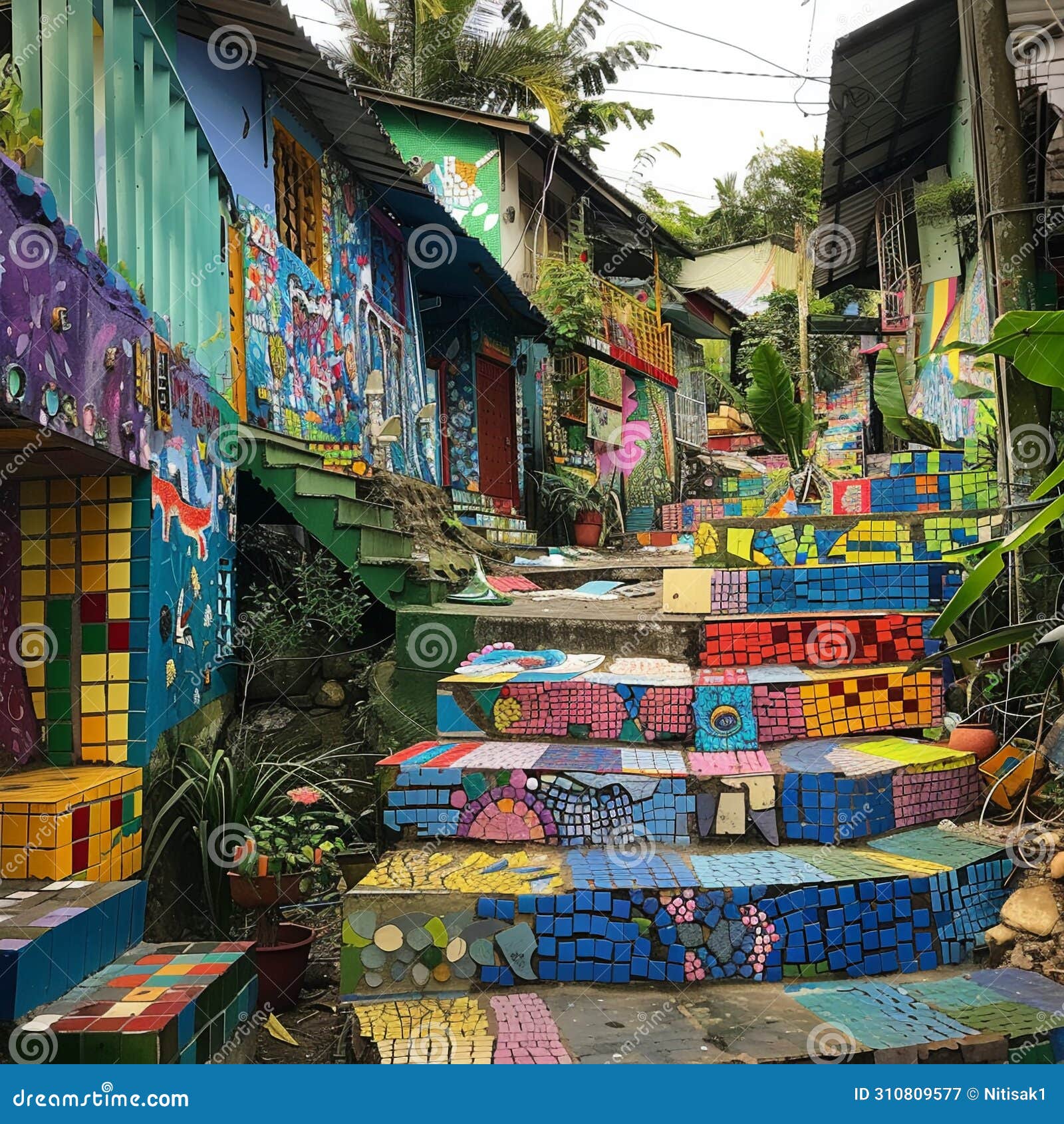 Community-led Slum Beautification Projects Using Recycled Materials ...