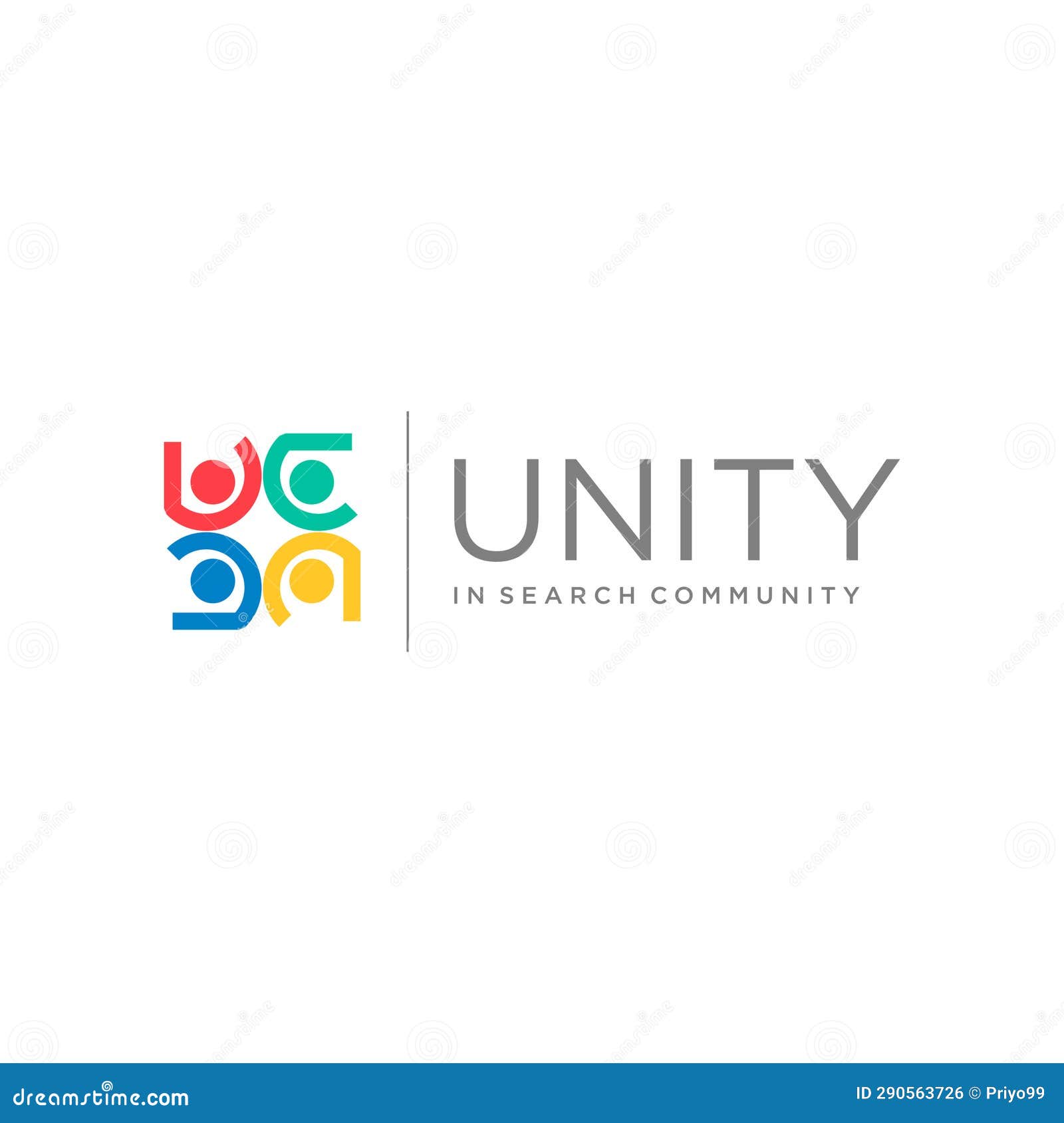 Community Logo Design Element Vector with Creative Concept Stock Vector ...
