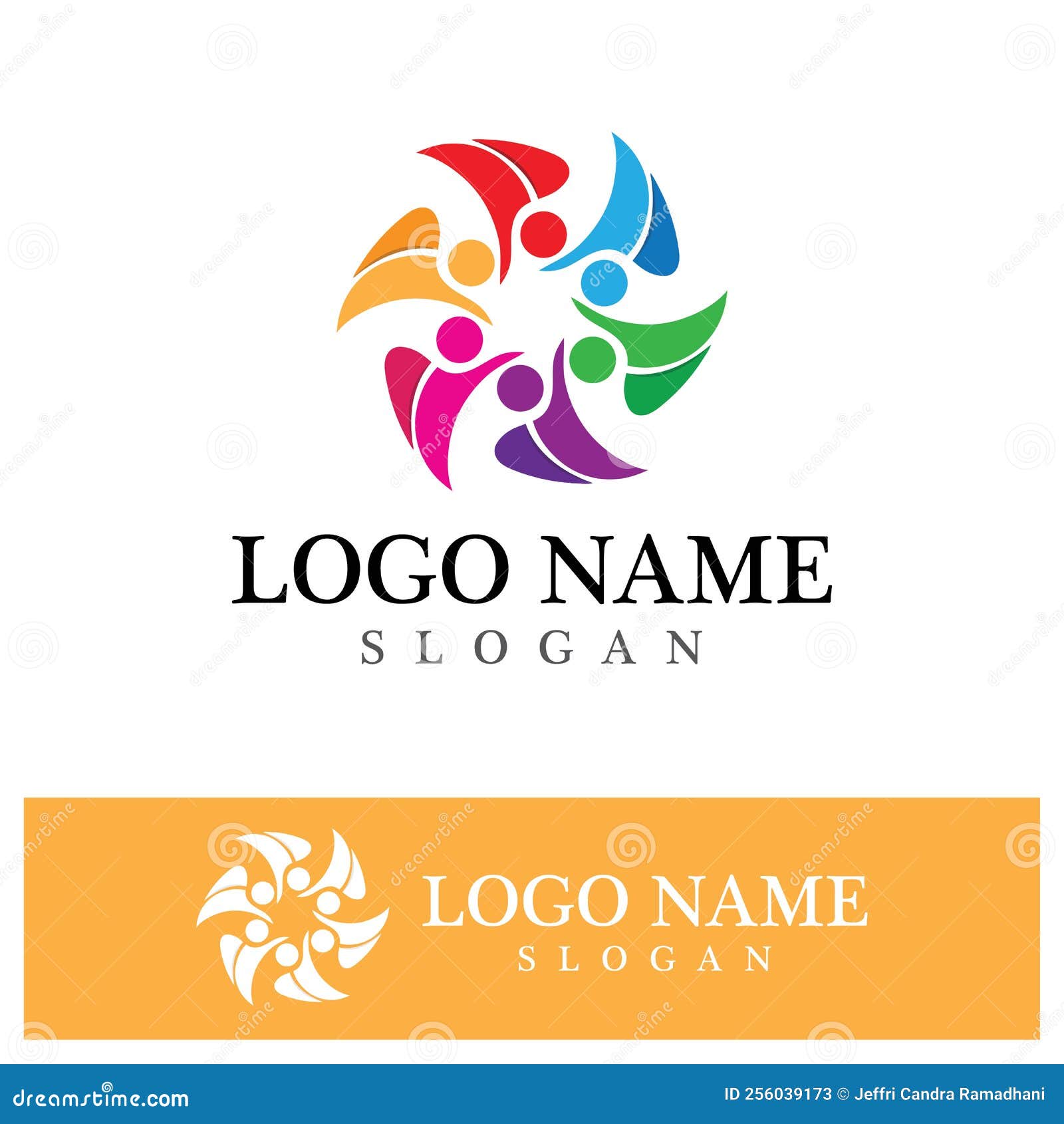 Community Logo and Symbol Vector Stock Vector - Illustration of family ...