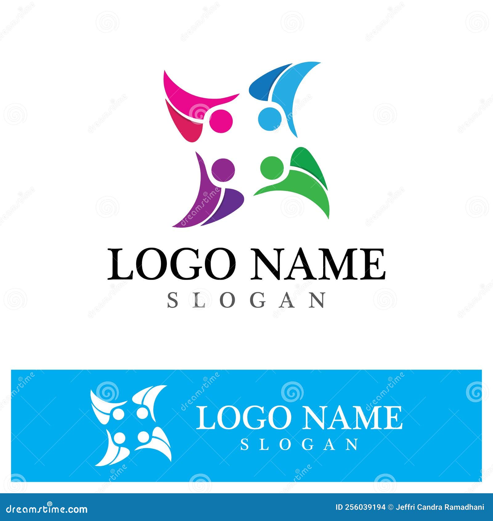 Community Logo and Symbol Vector Stock Vector - Illustration of ...