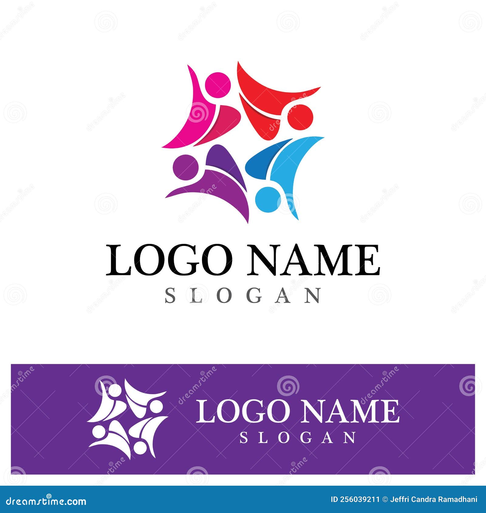 Community Logo and Symbol Vector Stock Vector - Illustration of ...