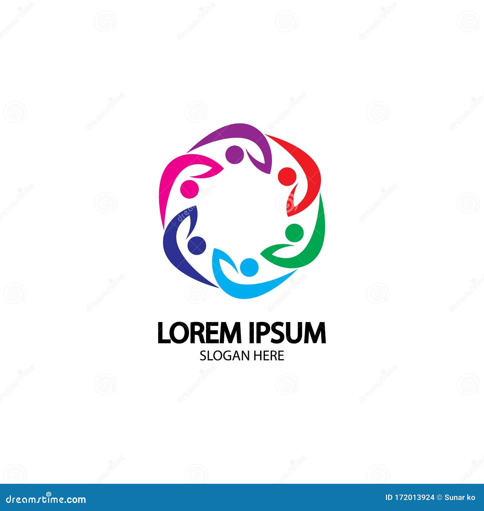 Community Logo, Teamwork Logo ,Group Logo Stock Vector - Illustration ...