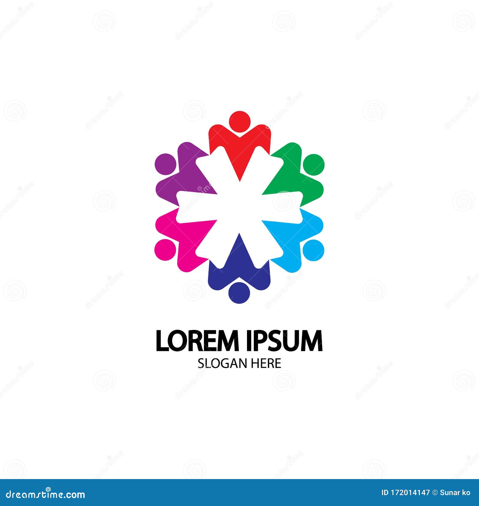 Community Logo, Teamwork Logo ,Group Logo Stock Vector - Illustration ...
