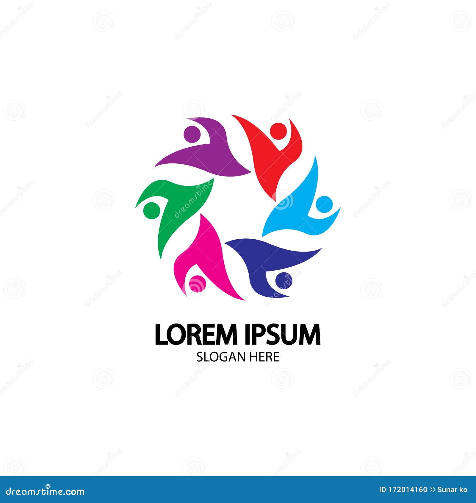 Community Logo, Teamwork Logo ,Group Logo Stock Vector - Illustration ...