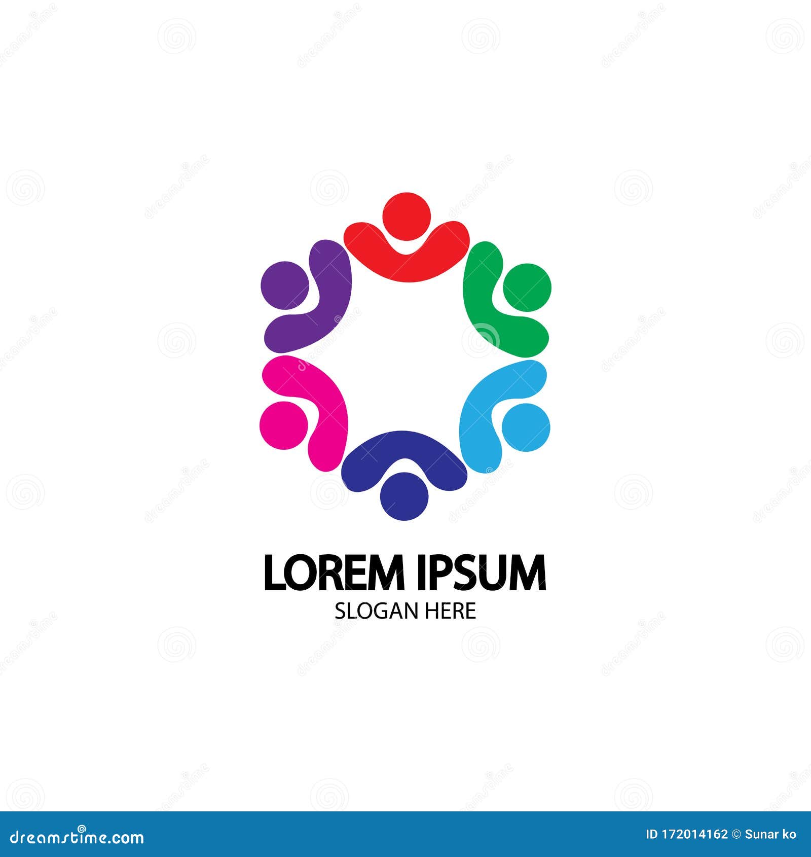 Community Logo, Teamwork Logo ,Group Logo Stock Vector - Illustration ...