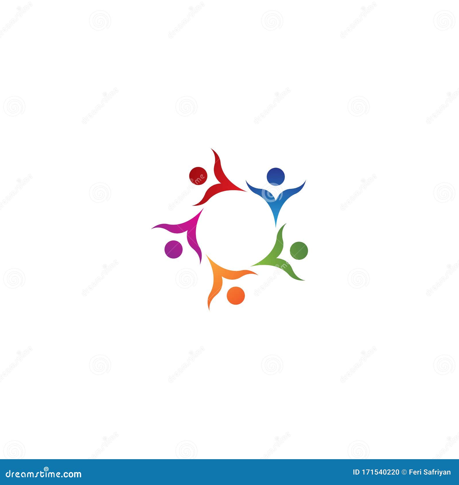 Community logo template stock vector. Illustration of logotype - 171540220