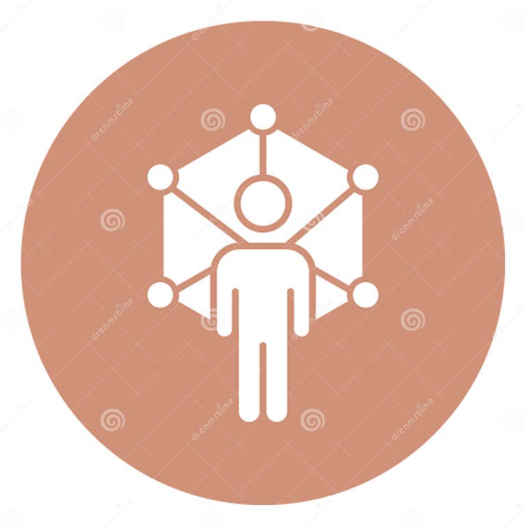 Community Manager, Connected Users . Vector Icon Which Can Easily ...