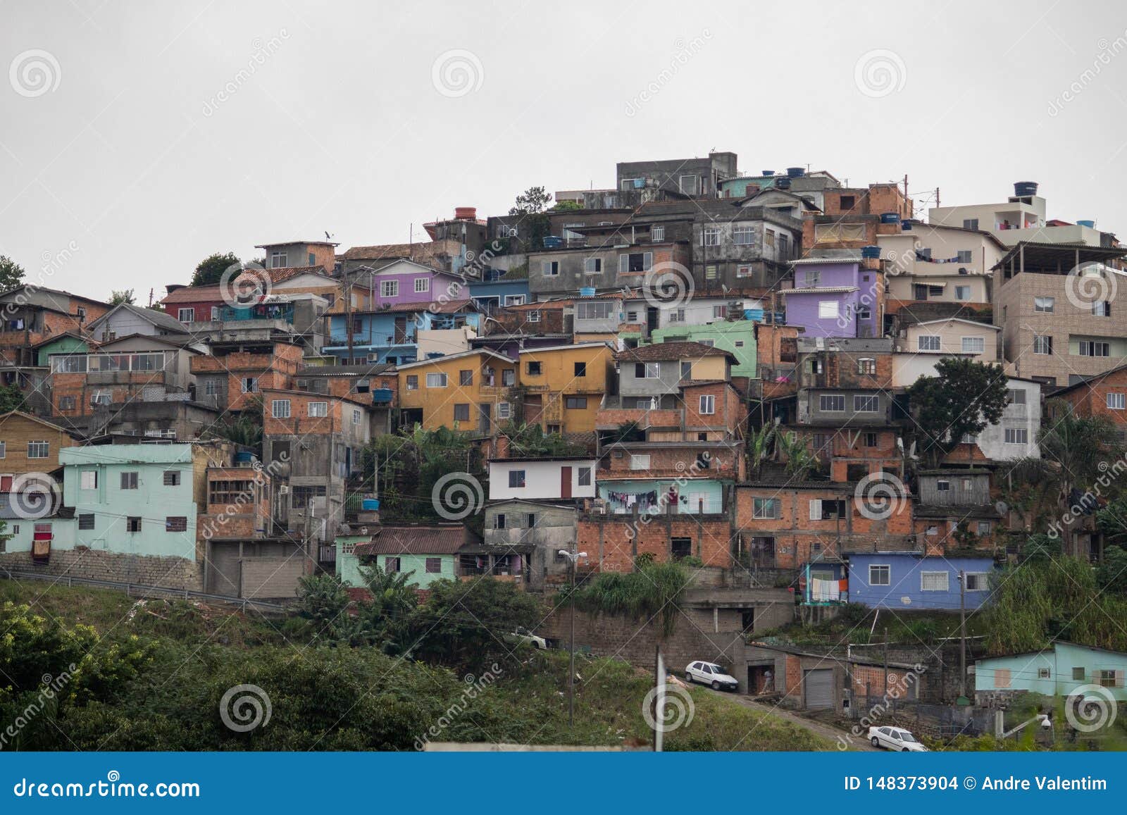 Community Need FlorianÃ³polis, Brazilian Favela Stock Photo - Image of ...