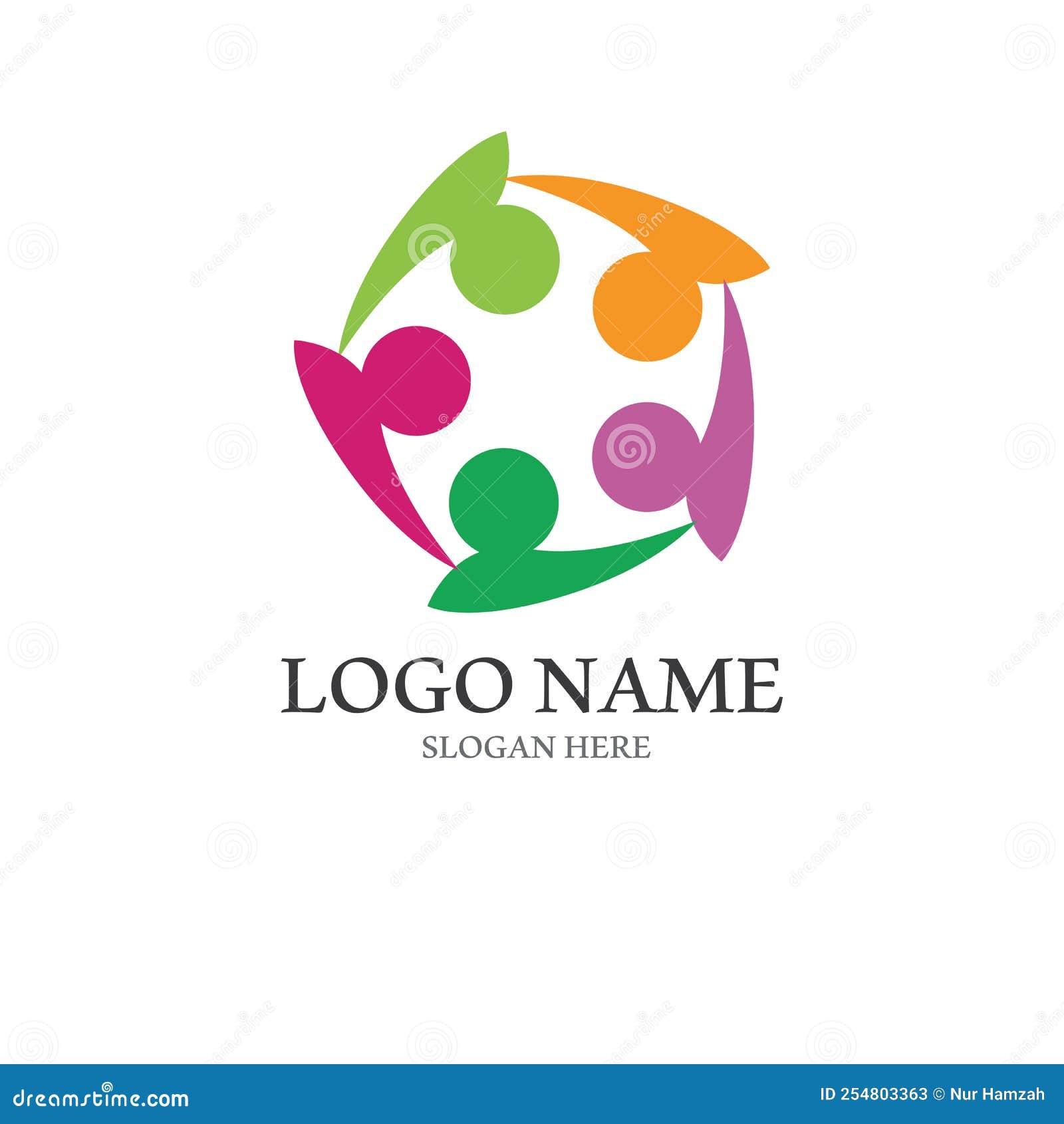 Community, Network and Social Icon Stock Vector - Illustration of ...