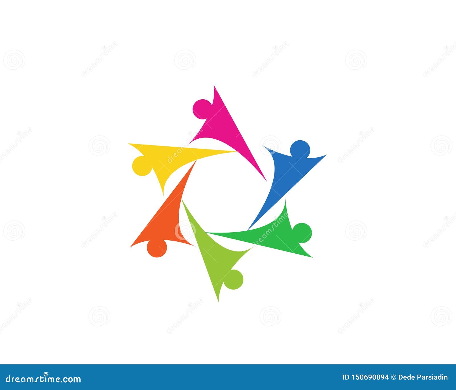 Community, Network and Social Icon Stock Vector - Illustration of ...