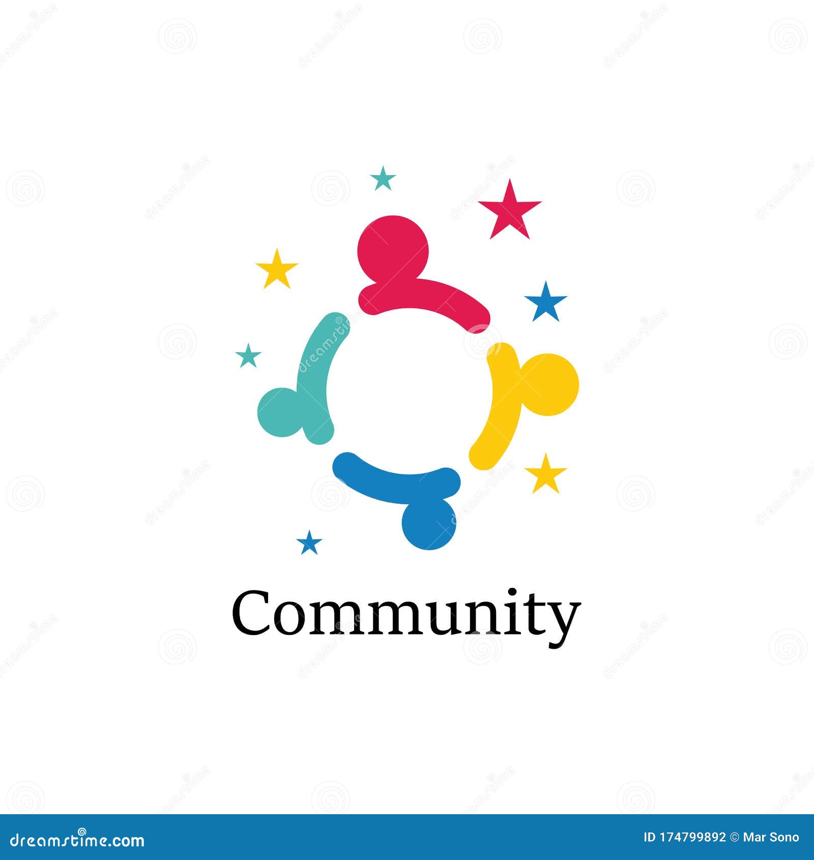 Community, Network and Social Logo Design Vector Stock Vector ...