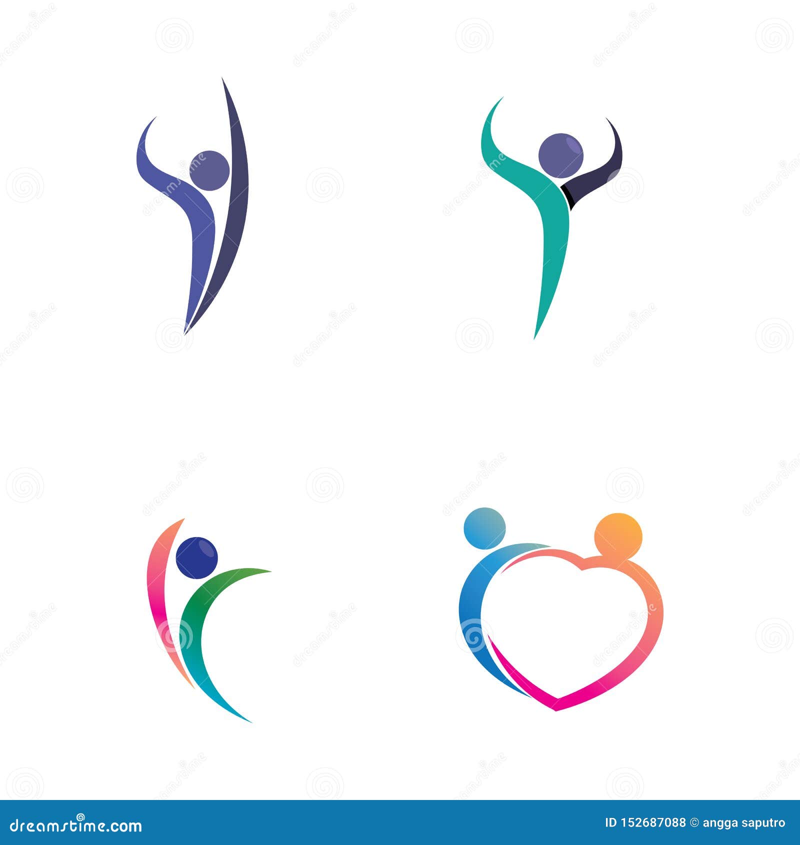 Community People Care Logo and Symbols Template Stock Vector ...