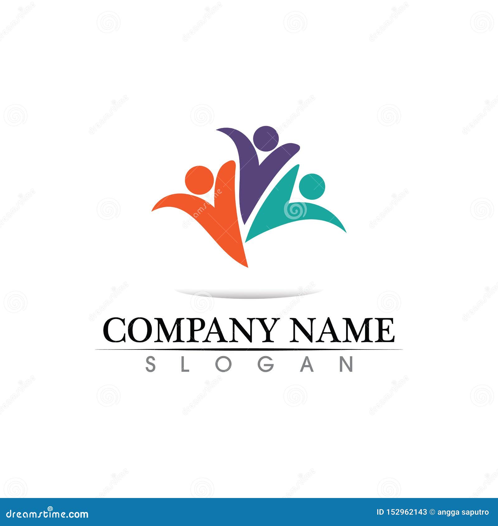 Community People Care Logo and Symbols Template Stock Vector ...