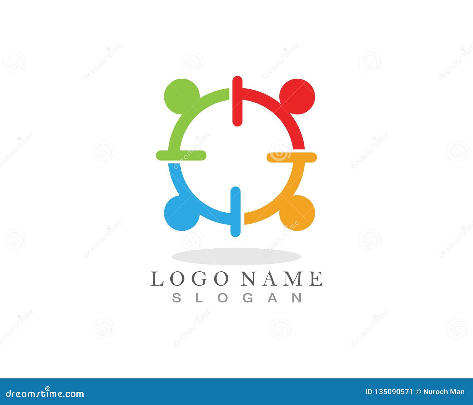 Community people logo Icon stock vector. Illustration of connection ...
