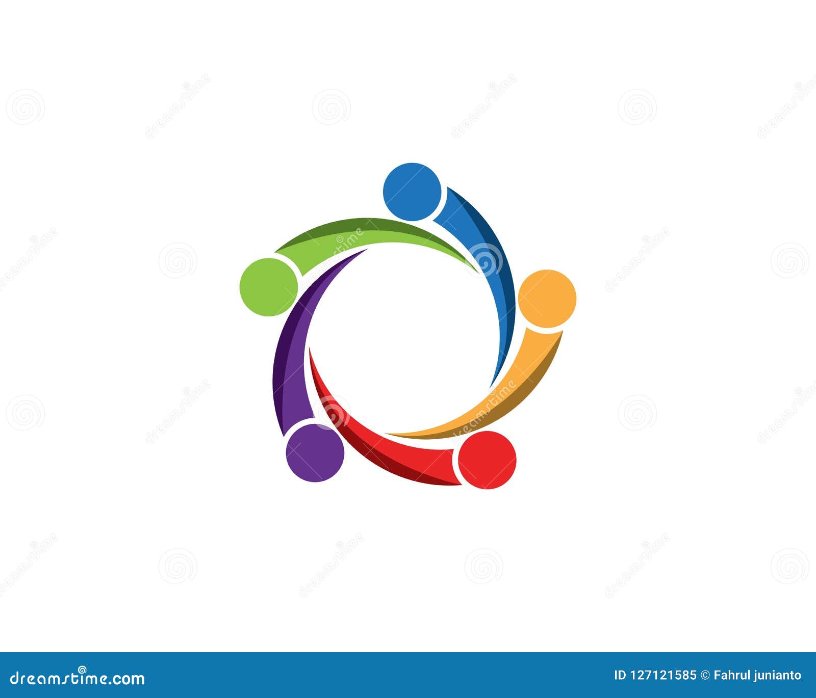 Community People Logo Vector Stock Vector - Illustration of design ...